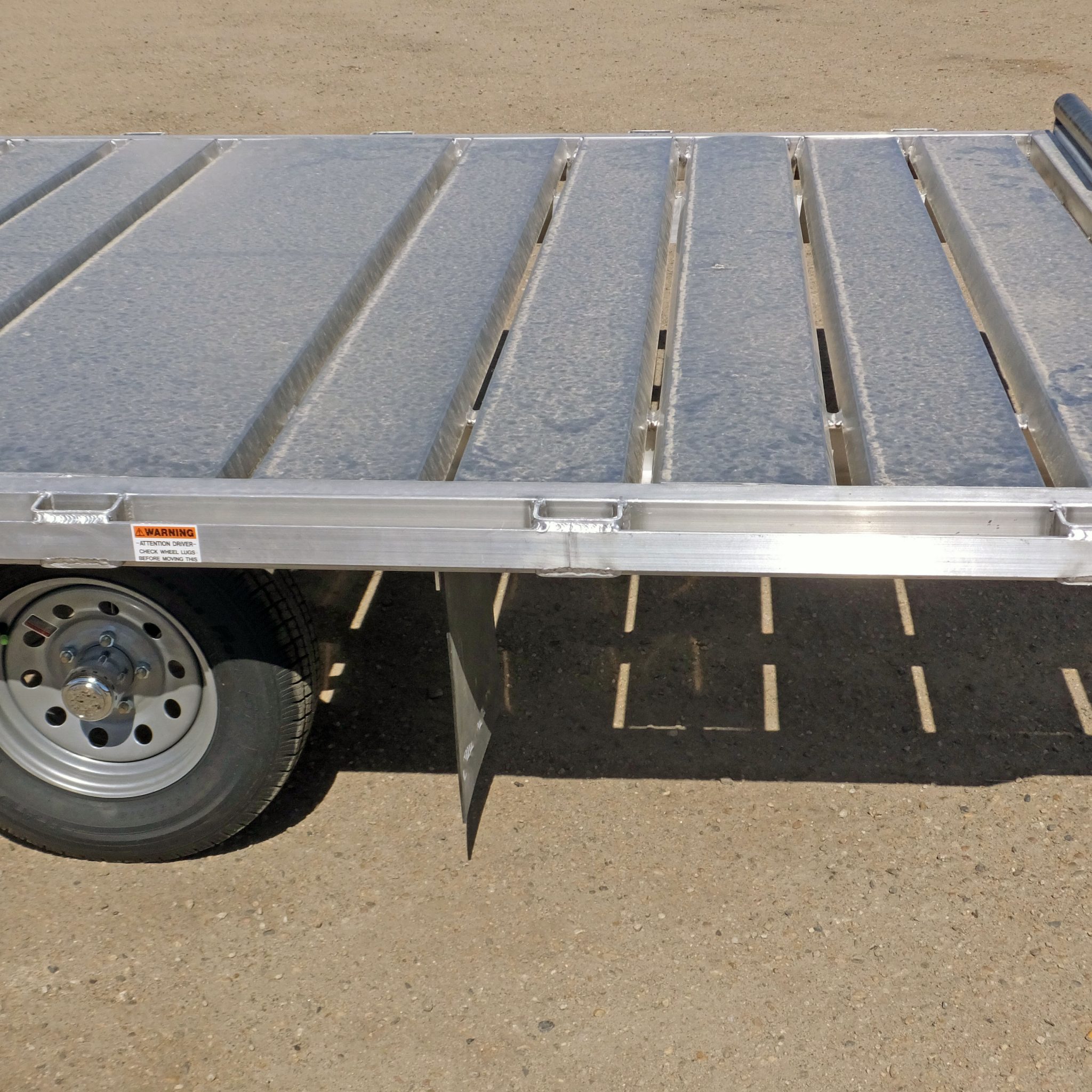 Raft Trailer Aluminum 12' with Rollers - Teton Rental