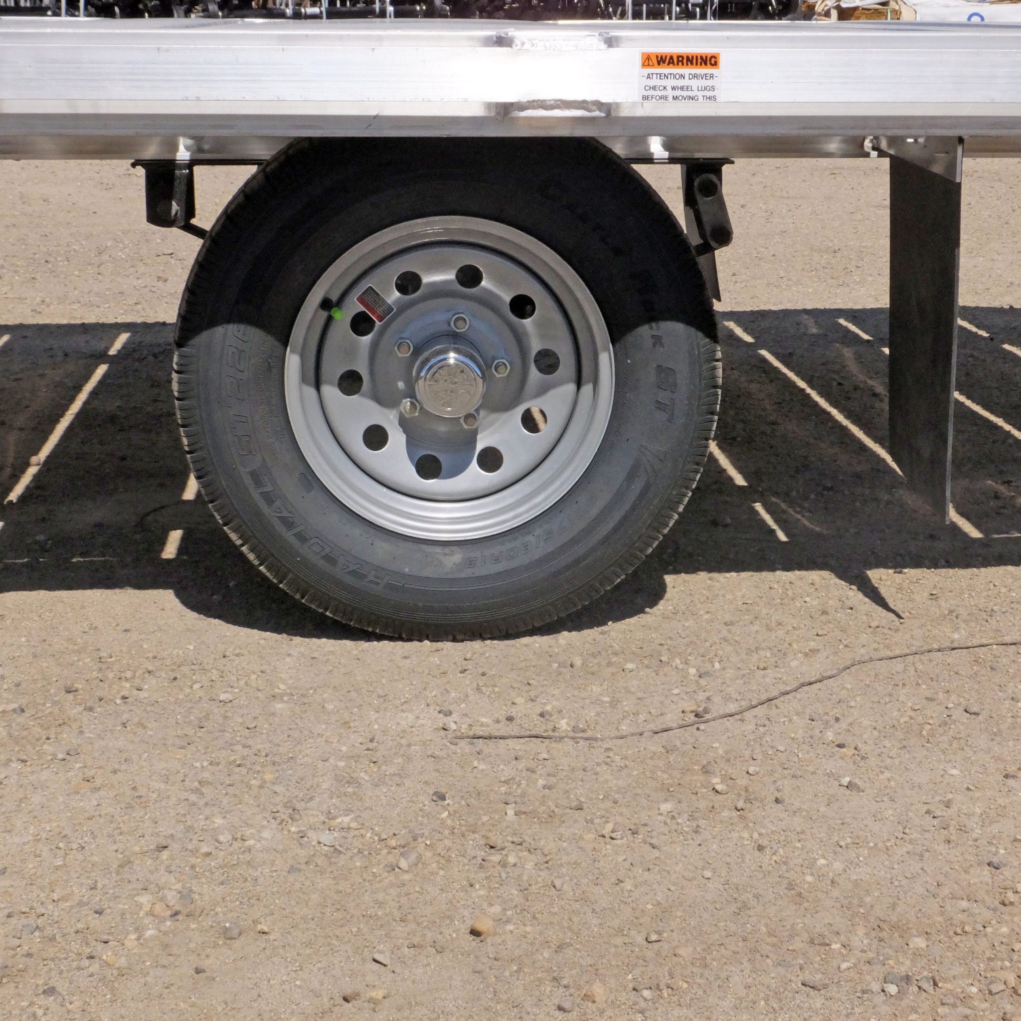 Raft Trailer Aluminum 12' with Rollers - Teton Rental