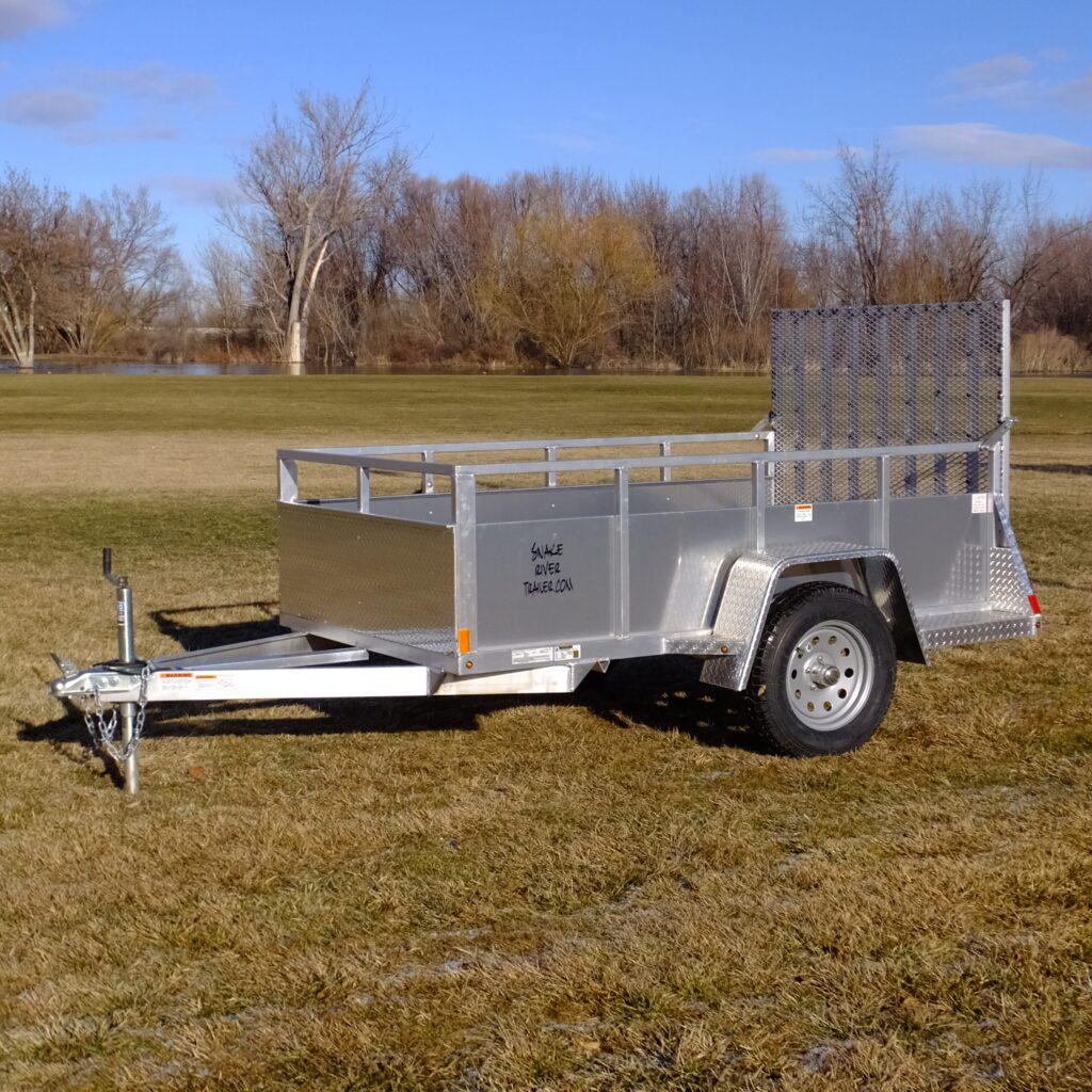 Aluminum Utility with Ramp Package - Teton Rental